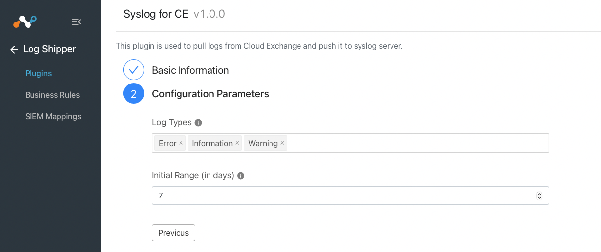 Syslog Plugin for Log Shipper - Netskope Knowledge Portal