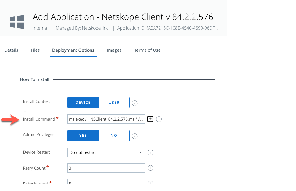 Deploy Client on Windows Using VMware Workspace ONE - Netskope ...
