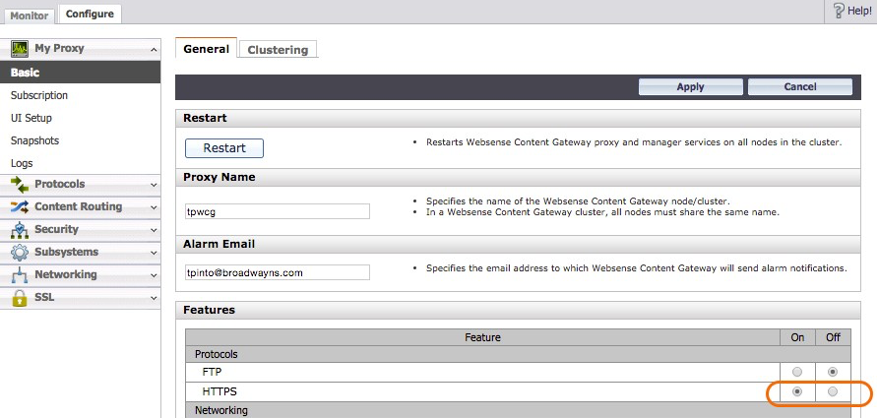 Configure Forcepoint for Proxy Chaining - Netskope Knowledge Portal