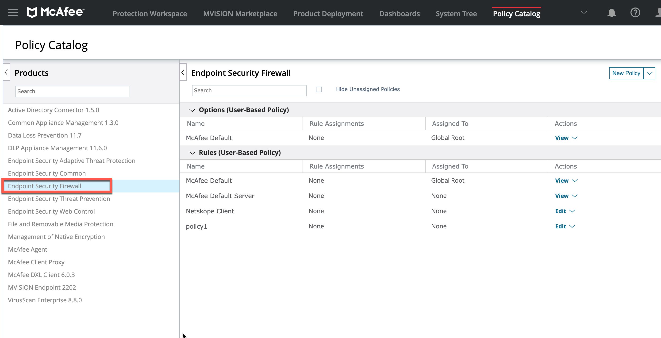 McAfee Endpoint Security - Netskope Knowledge Portal