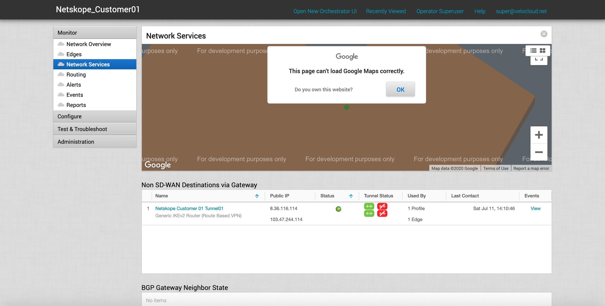 Configure IPSec from the VeloCloud Orchestrator to a Netskope POP ...