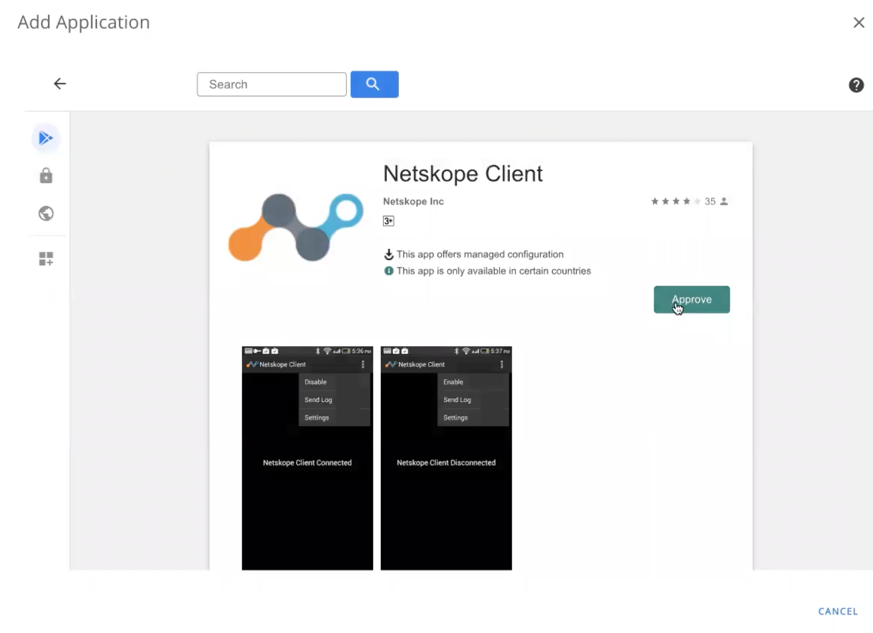 Deploy Client on Android Using VMware Workspace ONE - Netskope Knowledge Portal