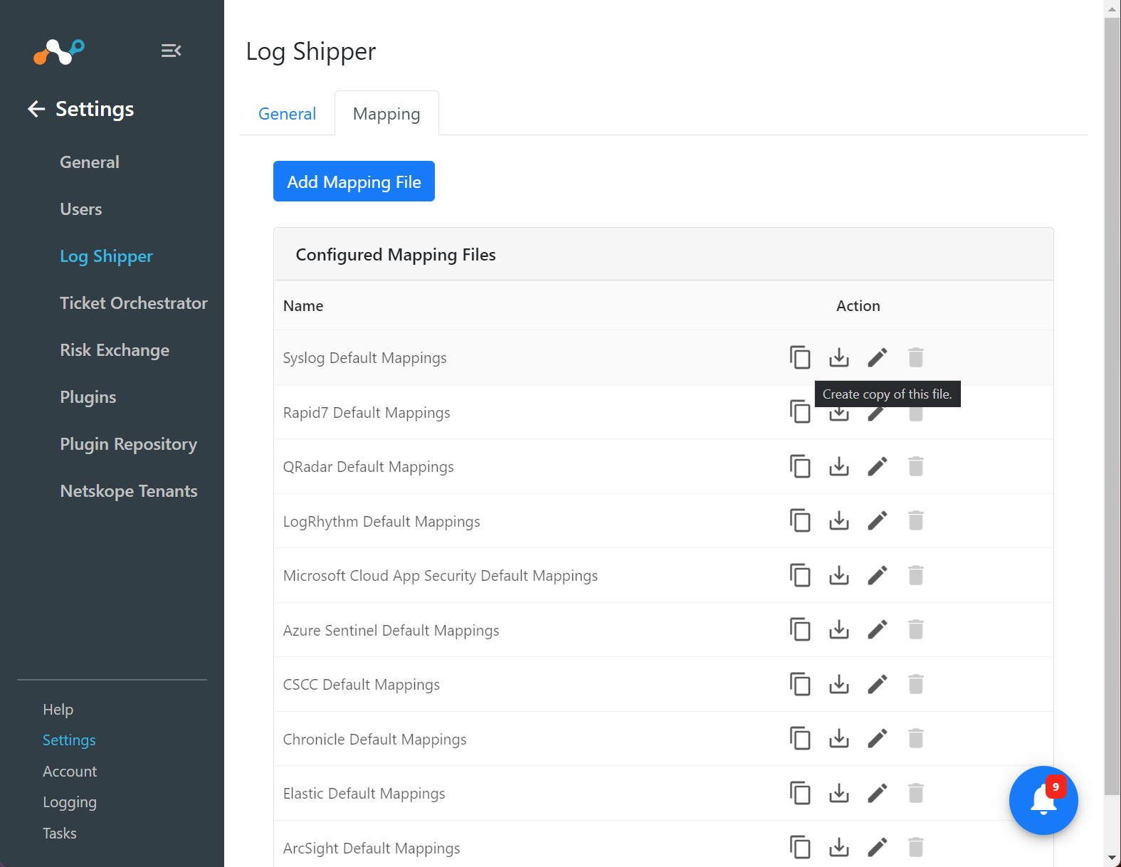 Log Shipper Syslog Mapping - Netskope Knowledge Portal