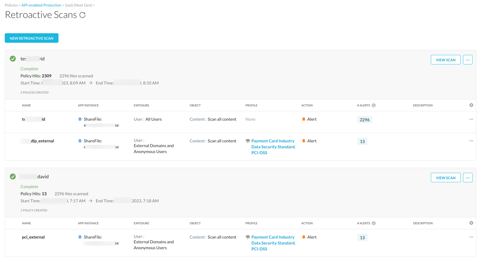 Next Generation API Data Protection Retroactive Scan - Netskope ...