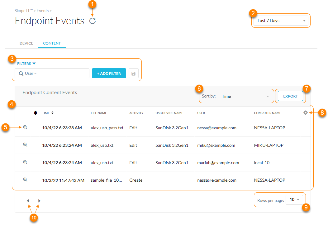 Endpoint Events - Netskope Knowledge Portal