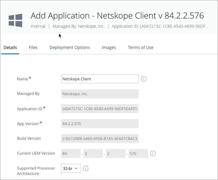 Deploy Client on Windows Using VMware Workspace ONE - Netskope Knowledge Portal