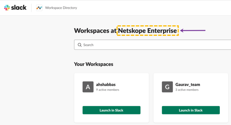 Configure Slack Enterprise for API Data Protection - Netskope Knowledge ...