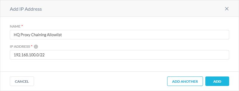 Adding the Proxy IP Address to the Proxy Chaining Allowlist - Netskope ... Adding the Proxy IP Address to the Proxy Chaining Allowlist - Netskope ...