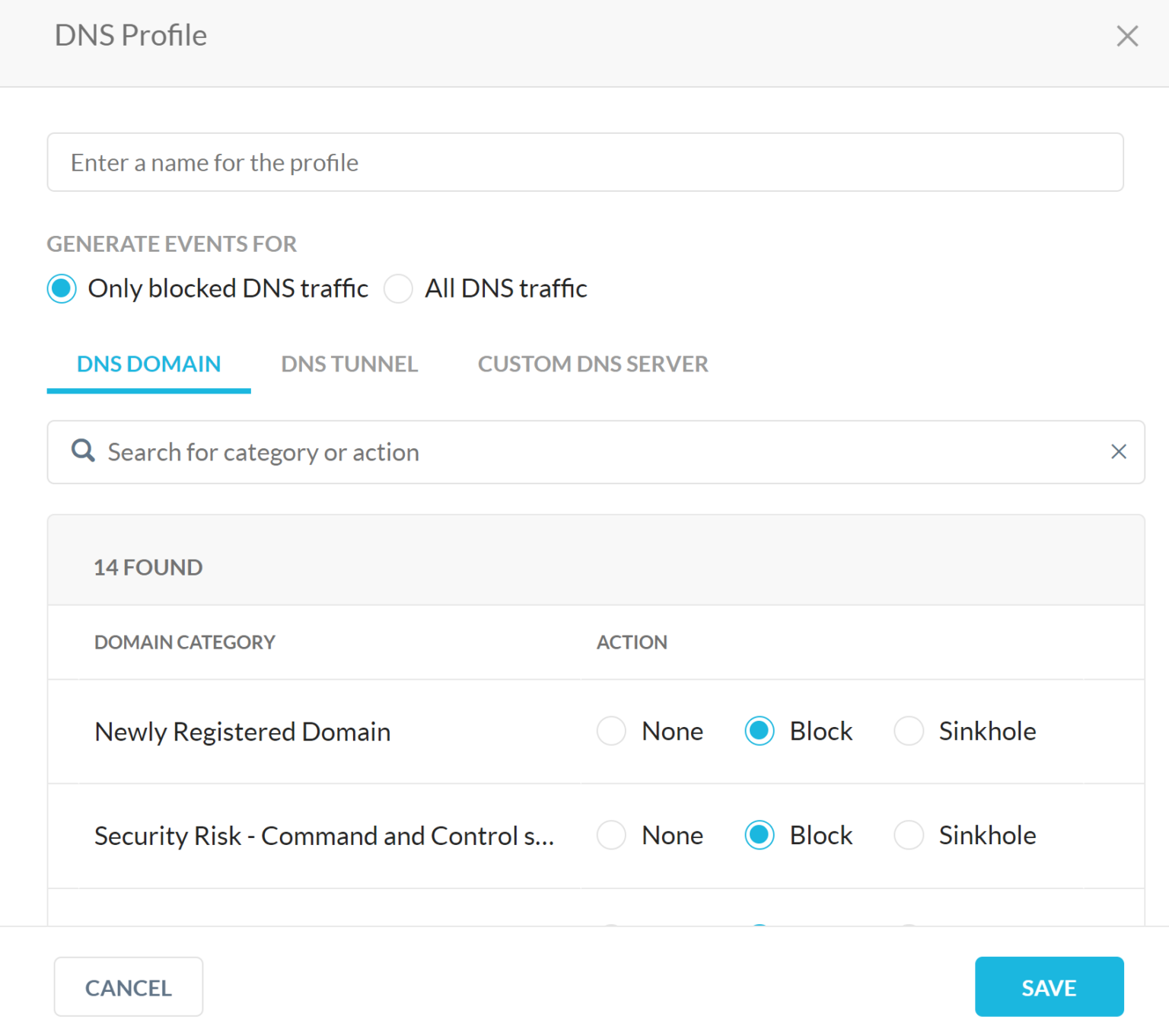 DNS Profile - Netskope Knowledge Portal