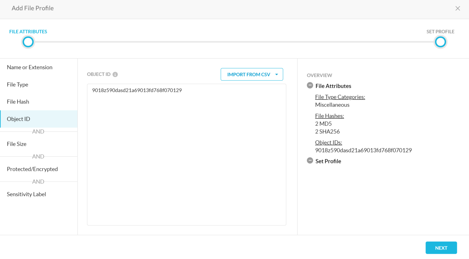 File Profile - Netskope Knowledge Portal