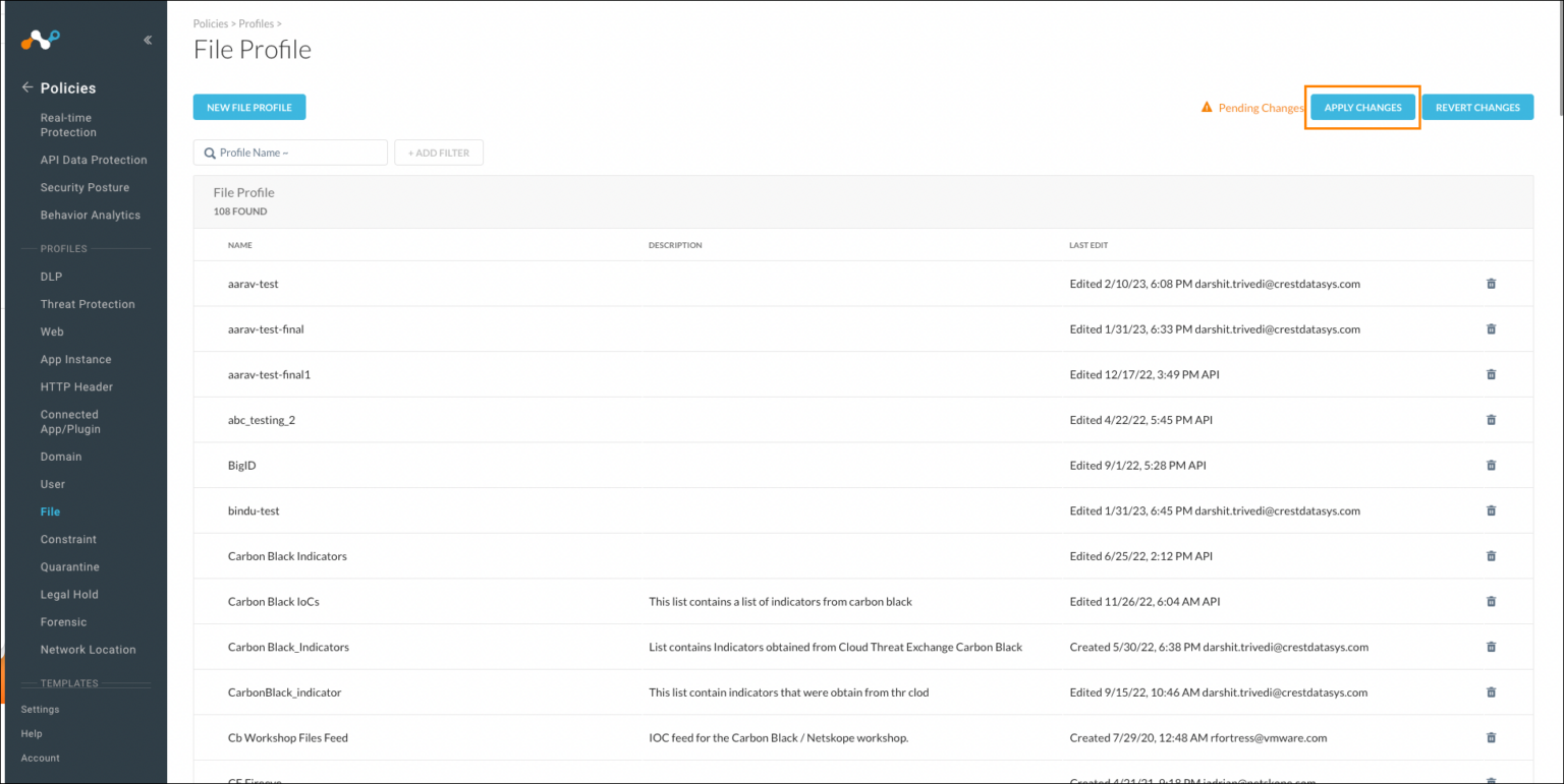 Mimecast Shared File Hashes - Netskope Knowledge Portal