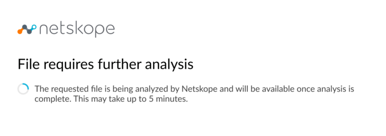 Advanced File Scanning - Netskope Knowledge Portal
