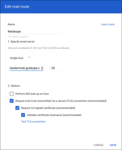 Mimecast and Netskope DLP Configuration - Netskope Knowledge Portal