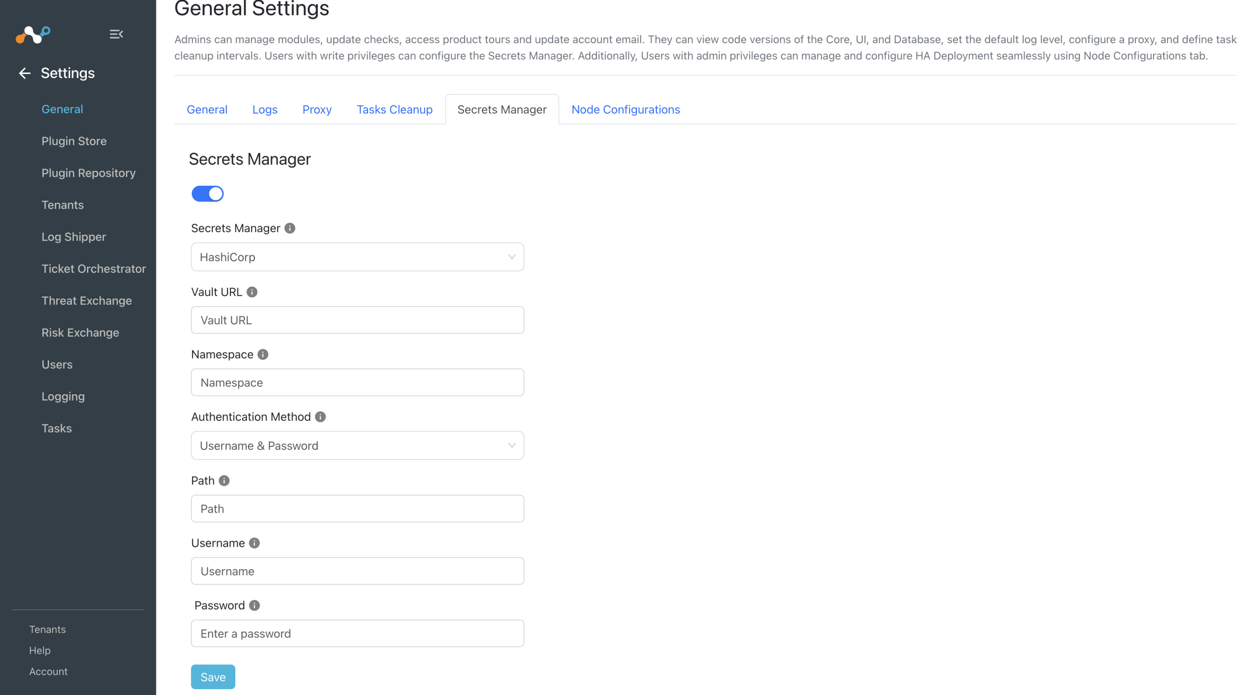 Secrets Manager - Netskope Knowledge Portal
