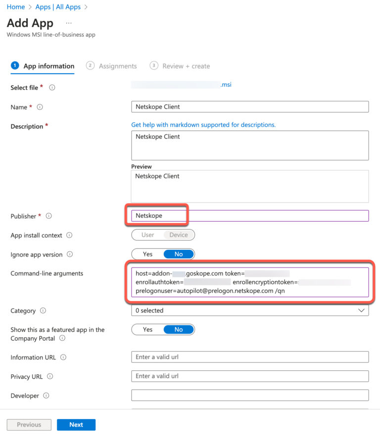 Windows Autopilot with Private Access Prelogon - Netskope Knowledge Portal