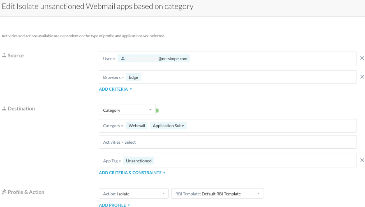 Extended RBI Best Practices and Considerations - Netskope Knowledge Portal