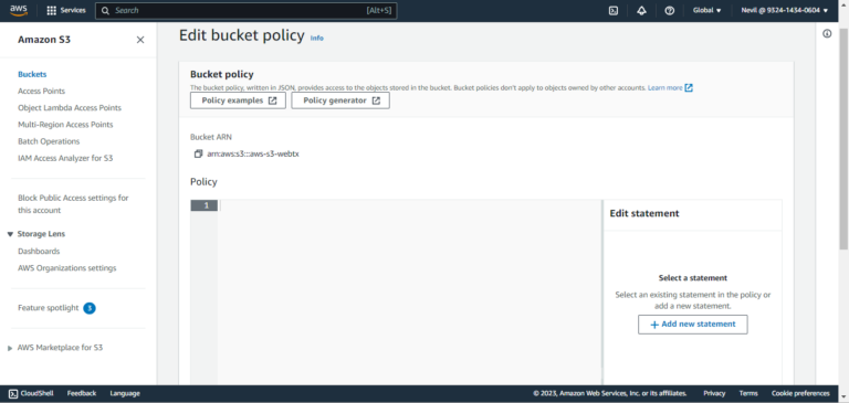 AWS Configuration - Netskope Knowledge Portal
