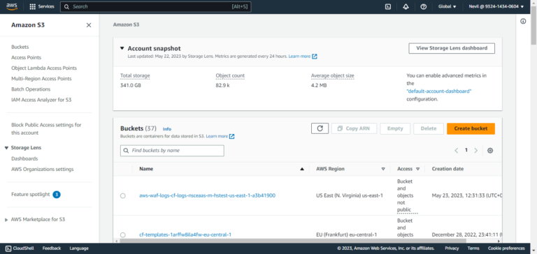 AWS Configuration - Netskope Knowledge Portal