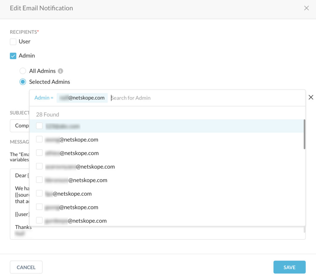 Compromised Credentials - Netskope Knowledge Portal Compromised Credentials - Netskope Knowledge Portal