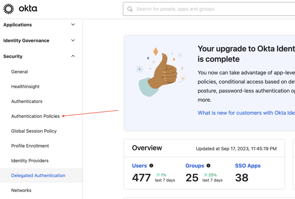 Okta Authentication Policy with Cloud Exchange - Netskope Knowledge Portal