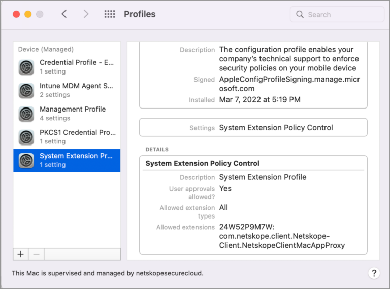 Deploy Client On Macos Using Intune Netskope Knowledge Portal