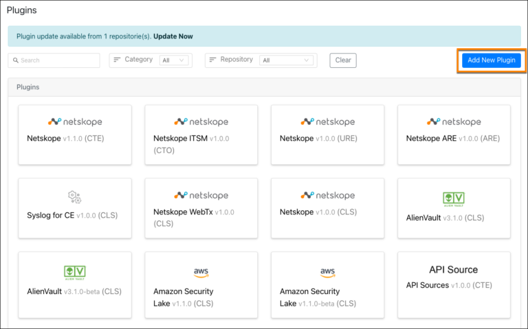 Cloud Exchange Supported Integrations - Netskope Knowledge Portal