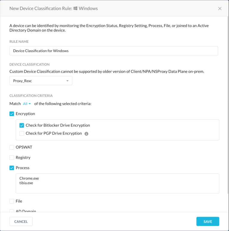 Device Classification for Windows - Netskope Knowledge Portal