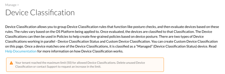 Device Classification - Netskope Knowledge Portal