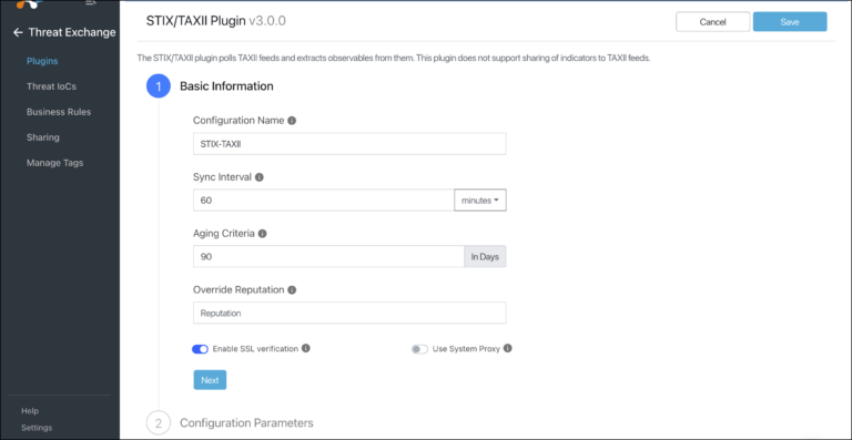 STIX/TAXII Plugin for Threat Exchange - Netskope Knowledge Portal