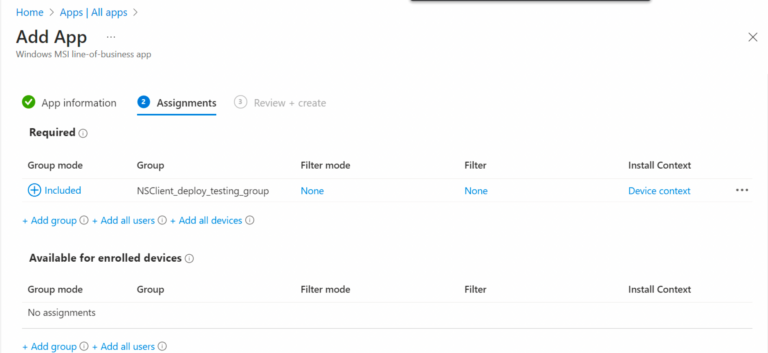 Deploy Client On Windows Using Intune - Netskope Knowledge Portal