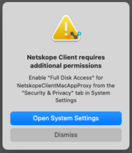 Netskope Client for macOS - Netskope Knowledge Portal