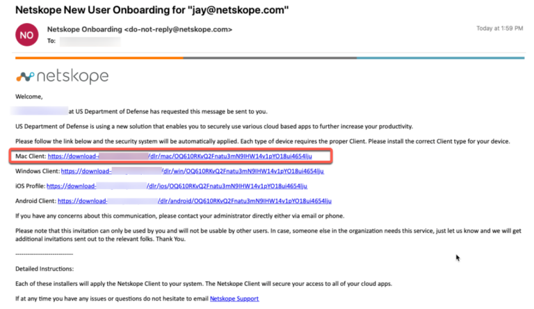 Netskope Client for macOS - Netskope Knowledge Portal