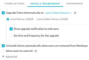 Netskope Client Configuration - Netskope Knowledge Portal