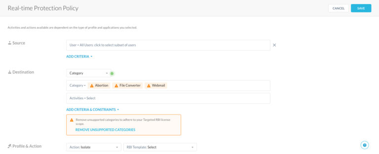 Extended RBI Best Practices and Limitations - Netskope Knowledge Portal