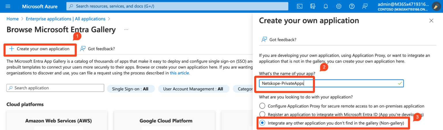 Configure Browser Access with Microsoft Entra - Netskope Knowledge Portal