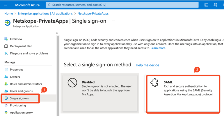 Configure Browser Access with Microsoft Entra - Netskope Knowledge Portal