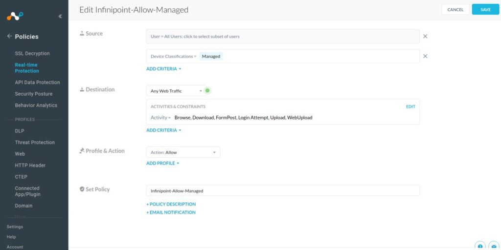 Device Classification with Infinipoint - Netskope Knowledge Portal