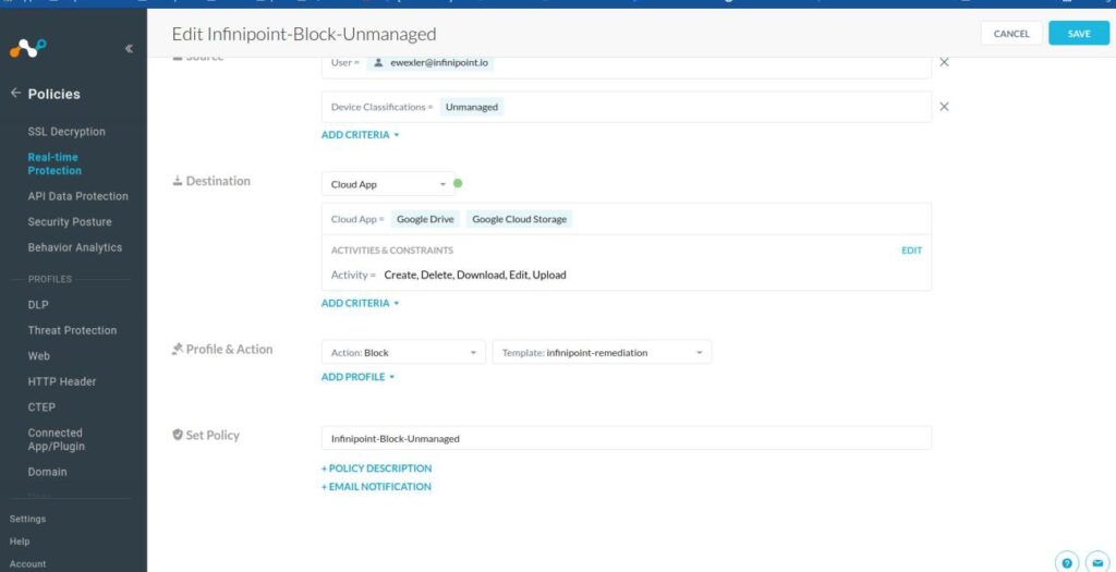 Device Classification with Infinipoint - Netskope Knowledge Portal