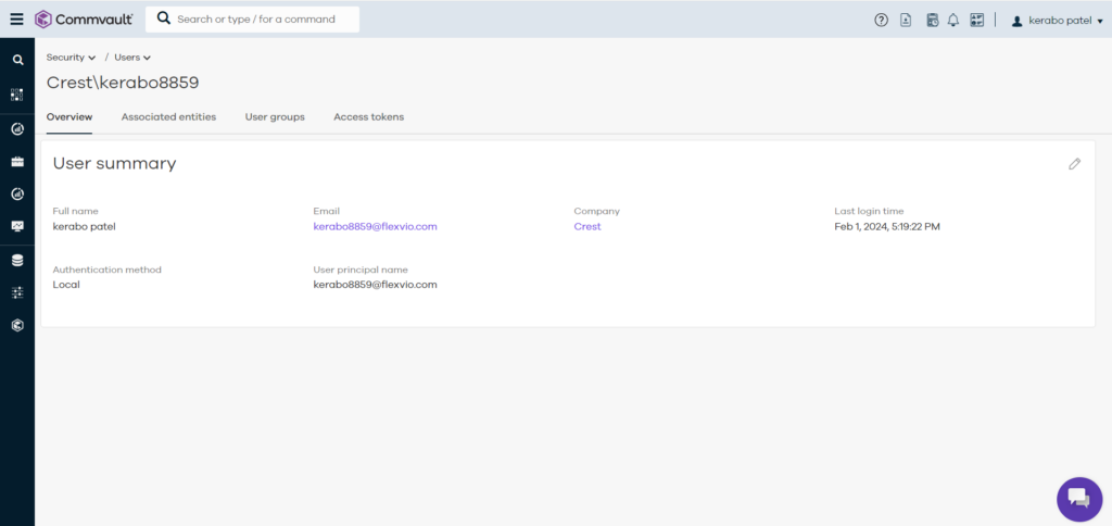 Commvault Plugin for Threat Exchange - Netskope Knowledge Portal