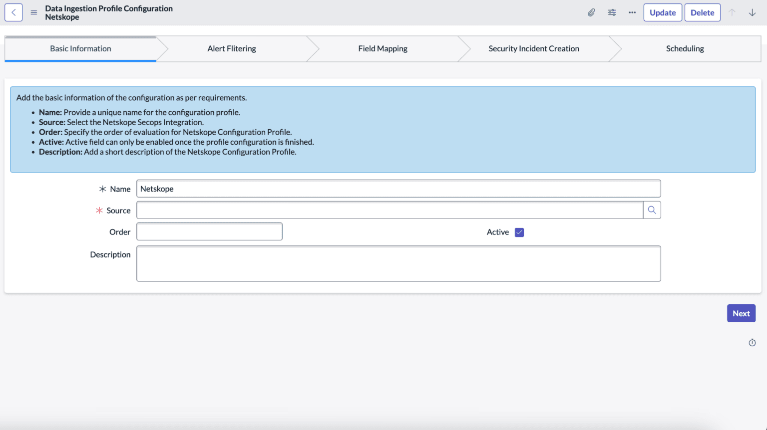 ServiceNow with Netskope SecOps - Netskope Knowledge Portal