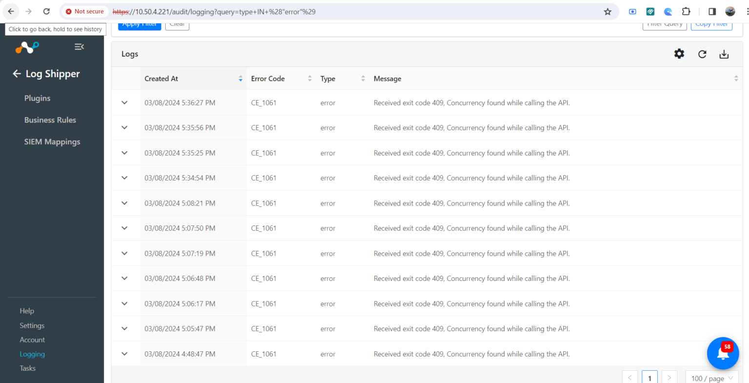 Cloud Exchange Troubleshooting - Netskope Knowledge Portal