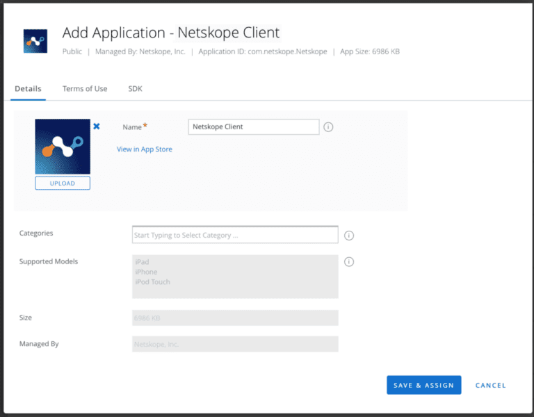 Deploy Client on iOS Using VMware Workspace ONE - Netskope Knowledge Portal