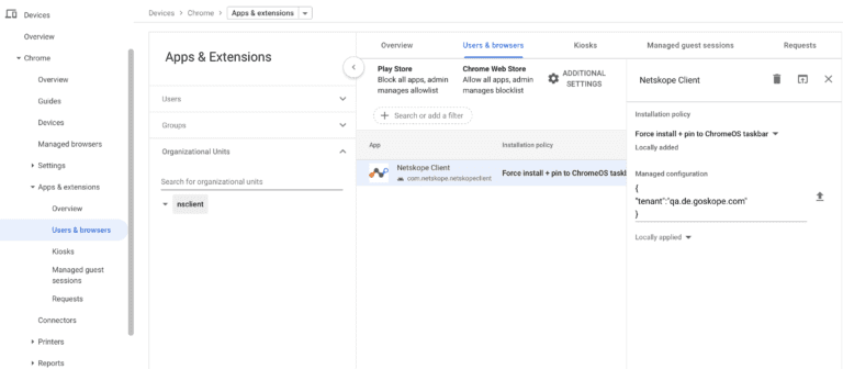 Netskope Client For Android and ChromeOS - Netskope Knowledge Portal