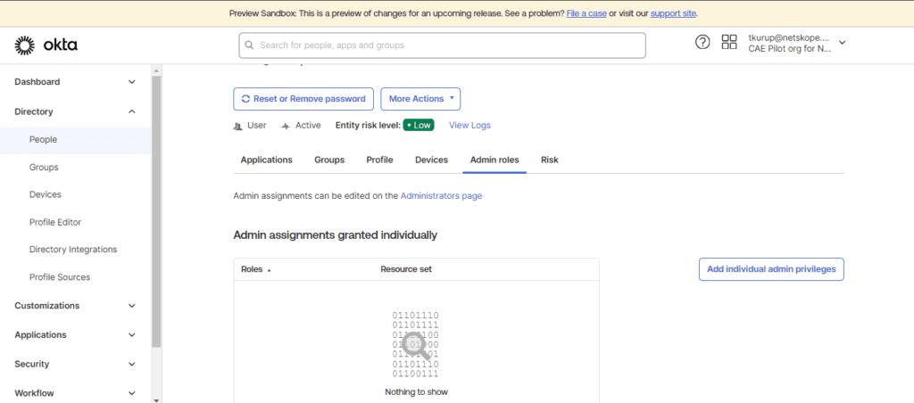 Okta Plugin for User Risk Exchange - Netskope Knowledge Portal