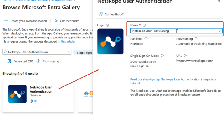 User Provisioning with Entra ID - Netskope Knowledge Portal