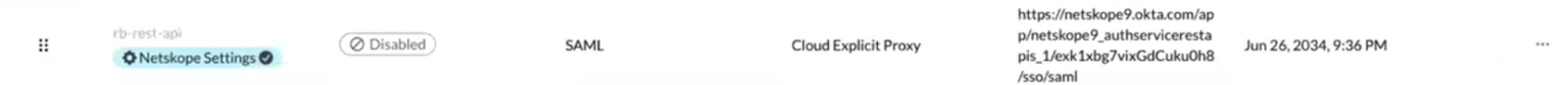 SAML Settings for Authentication - Netskope Knowledge Portal SAML Settings for Authentication - Netskope Knowledge Portal