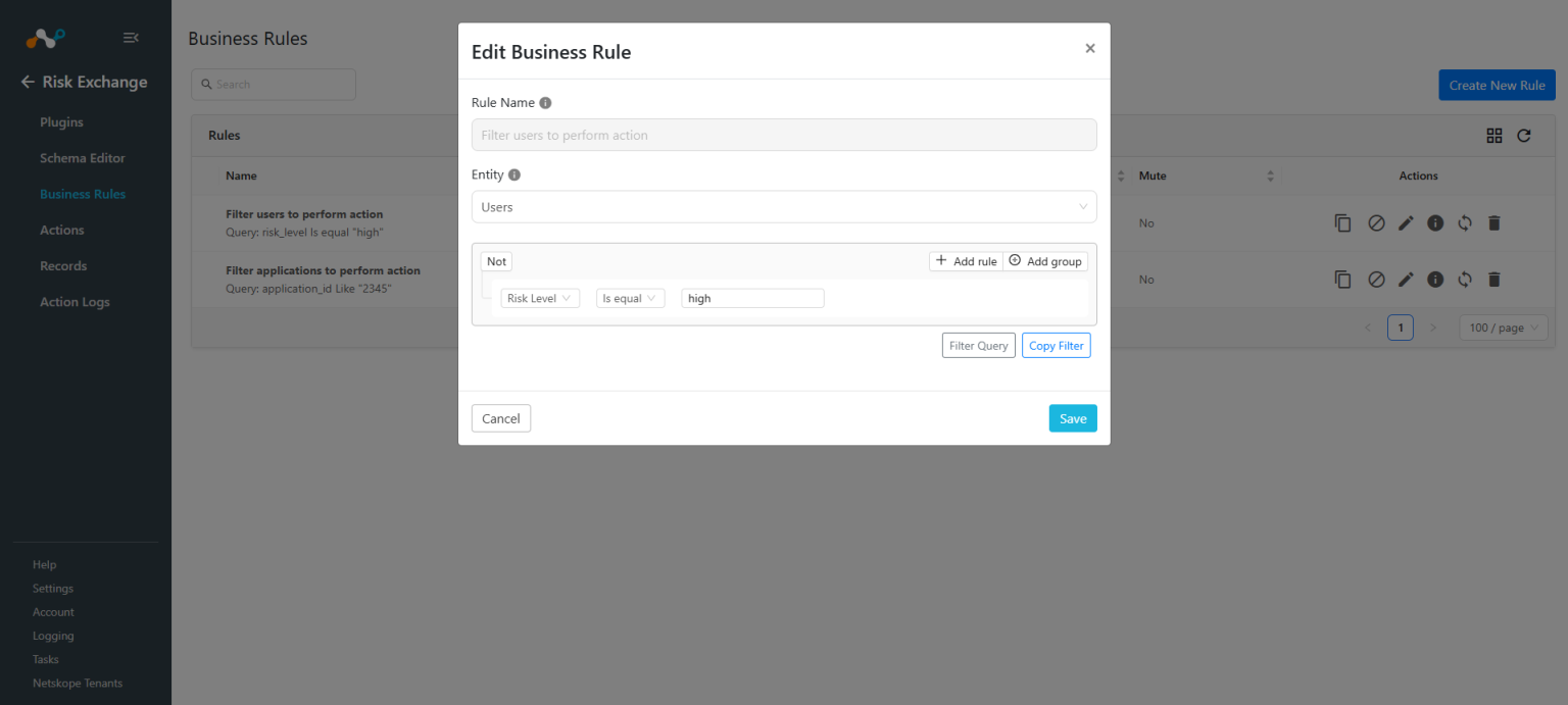 Microsoft Entra ID Plugin for Risk Exchange - Netskope Knowledge Portal