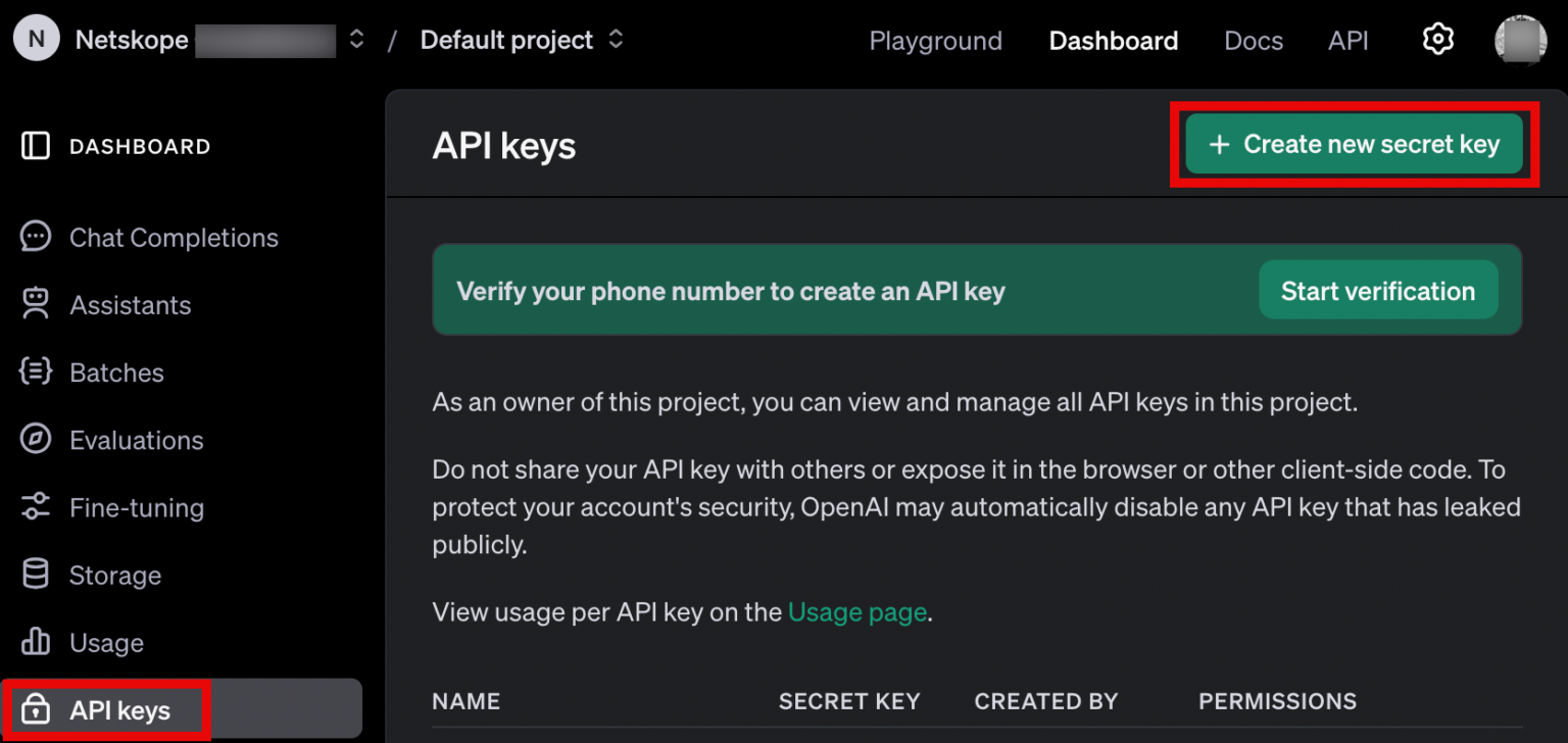Configure ChatGPT Enterprise for the Next Generation API Data Protection - Netskope Knowledge Portal