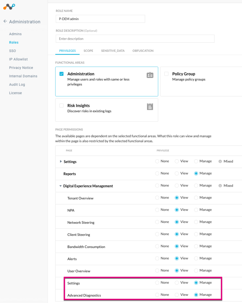 General Settings - Netskope Knowledge Portal