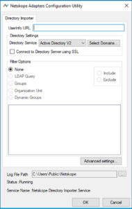 Configure Directory Importer - Netskope Knowledge Portal